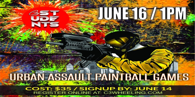C3 Students Paintball 1:00pm | June 16th, 2023 | Calendar | C3 Christ ...
